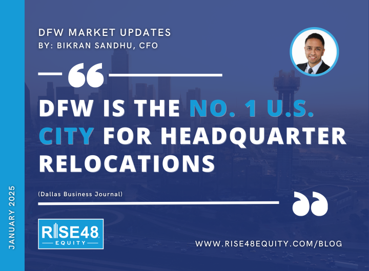 Dallas-Fort Worth Economic & Real Estate Trends - Jan 2025